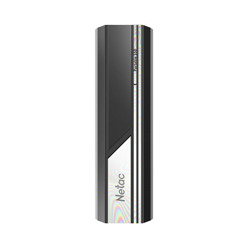 Netac ZX10 1TB USB 3.2 Gen 2 Type-C External SSD, R/W up to 1050/950MB/s, with USB C to A cable and 10Gbps USB C to C cable 5Y wty
