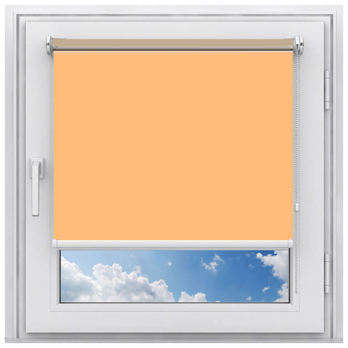 Рулонная штора Эко SALE оранжевый 90 х 180 см