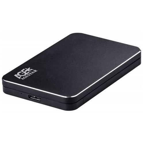 Внешний корпус для SSD для HDD/SSD  AGESTAR 31UB2A18, черный