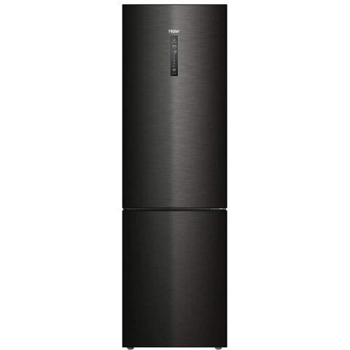 Холодильник Haier C4F740C, Черная нержавеющая сталь