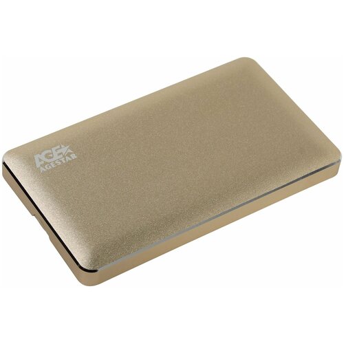 Корпус для HDD/SSD  AGESTAR 3UB2A16, золотой