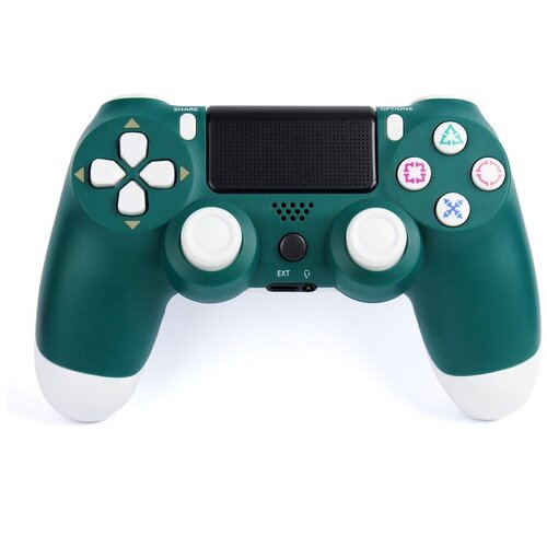 Геймпад/Джойстик/Контроллер беспроводной для консоли/приставки PS4 альпийский зеленый