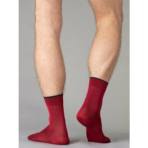 Носки Omsa, размер 45, красный