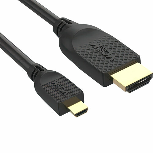 VCOM CG587-1.8M Кабель HDMI-19M --MicroHDMI-19M ver 2.0 1.8m VCOM