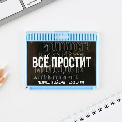 Чехол для пропуска «Все простит», 9,2 х 7,2 см (комплект из 25 шт)