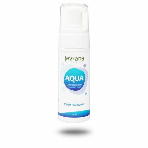 Levrana очищающая пенка aqua 150 мл 3уп