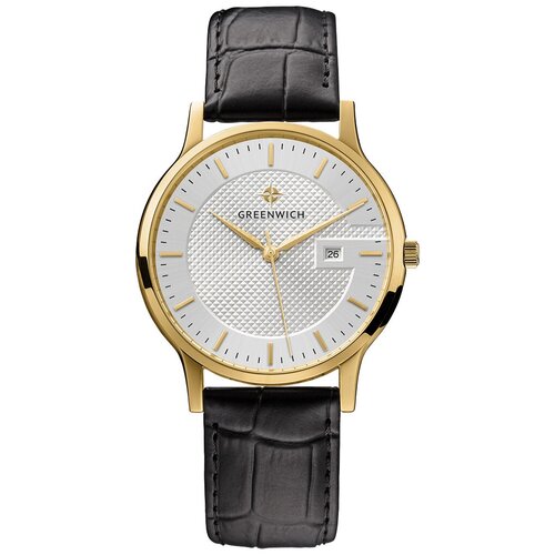 Наручные часы GREENWICH Classic GW031.22.33, черный, золотой