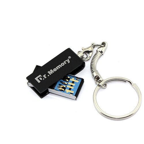 Флешка USB Dr. Memory 005 32Гб, USB 3.0, серебристый