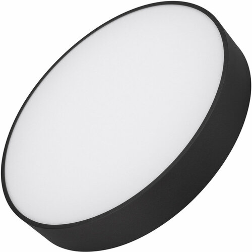 Потолочный светильник LED круглый SP-RONDO-R400-40W Warm3000 (BK, 120 deg, 230V) (Arlight, IP40 Металл, 3 года) 034814