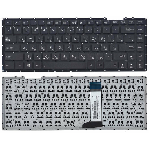 Клавиатура для Asus X451CA, русская, черная
