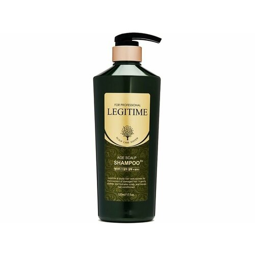 Шампунь для укрепления волос Welcos LEGITIME Age Scalp Shampoo B+