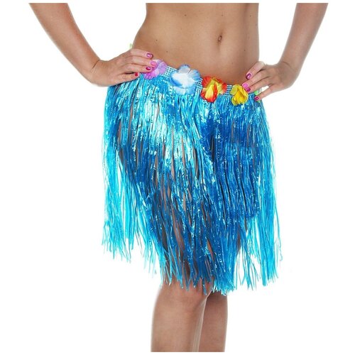 Гавайская юбка Страна Карнавалия, цвет синий