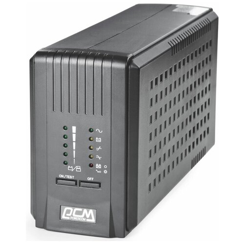 Интерактивный ИБП Powercom SMART KING PRO+ SPT-700 черный