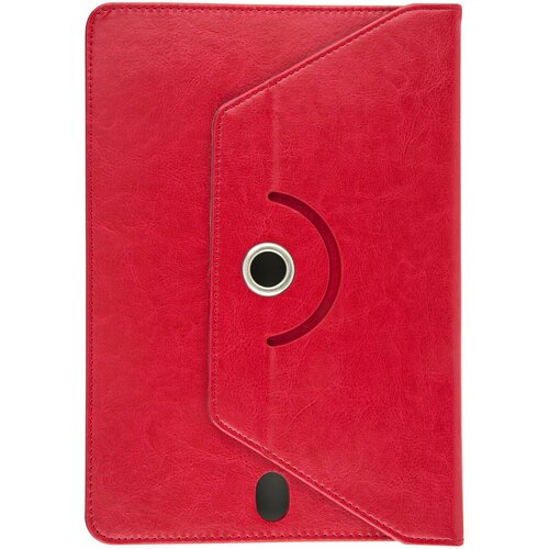 Универсальный защитный чехол-книжка для планшетов с поворотным механизмом 9,7 дюймов, красный