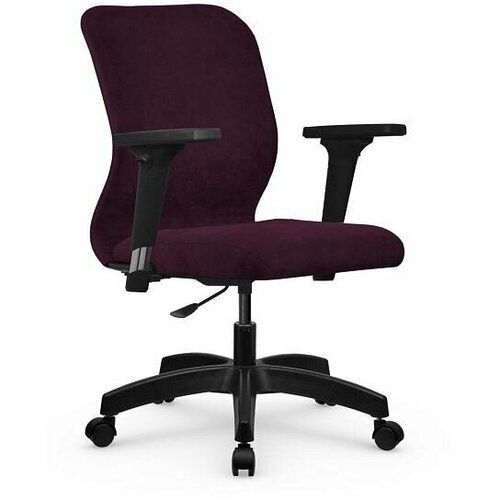 Компьютерное офисное кресло mетта SU-Мr-4/ подл. 200/осн. 005, Сливовое