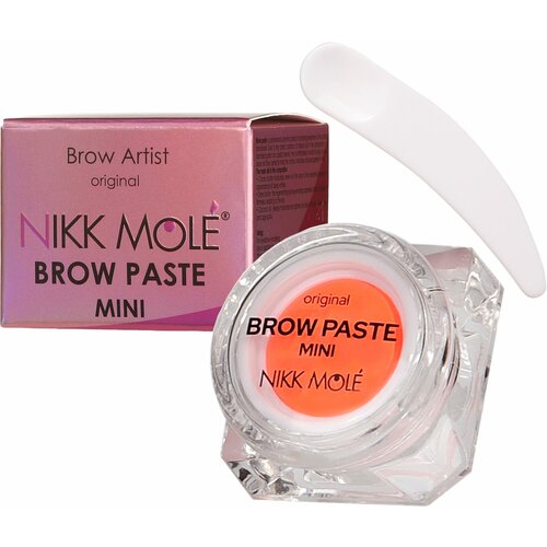 Brow Paste апельсин неон MINI Nikk Mole (10 гр)