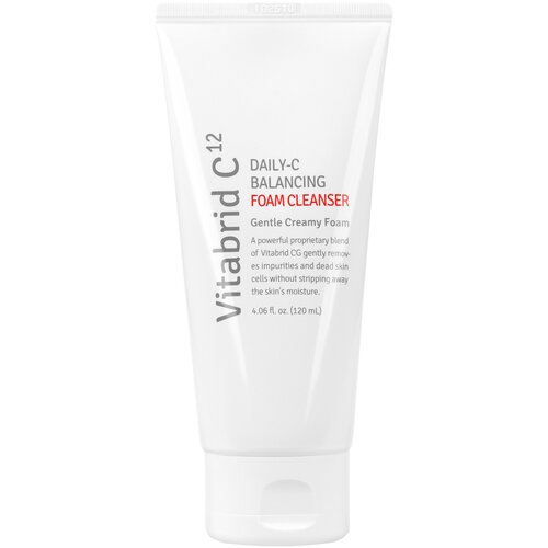 Очищающая крем-пенка Vitabrid C12 Daily-C Balancing Foam Cleanser