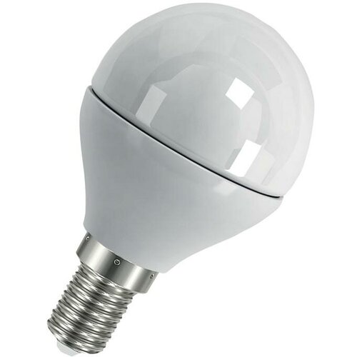 Лампа светодиодная LED 7 Вт E14 4000К 560Лм шарик 220 В (замена 60Вт) | код 4058075579651 | LEDVANCE (4шт. в упак.)