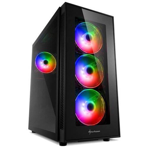 Компьютерный корпус Sharkoon TG5 Pro RGB черный