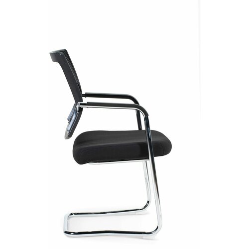 Кресло офисное NORDEN Вельд CF HB1102, металл цвет хром, ткань цвет черный