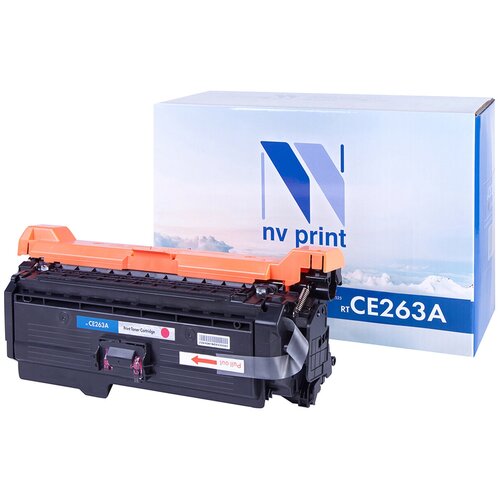 Картридж NV Print CE263A для HP, 11000 стр, желтый