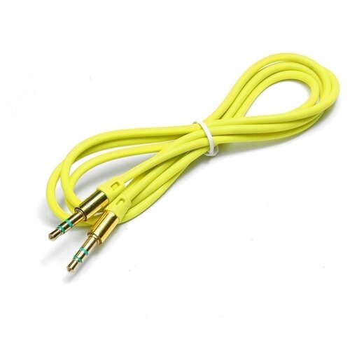 Кабель Cablexpert mini Jack 3.5 mm - mini Jack 3.5 mm (CCA-3.5MM), 1 м, желтый