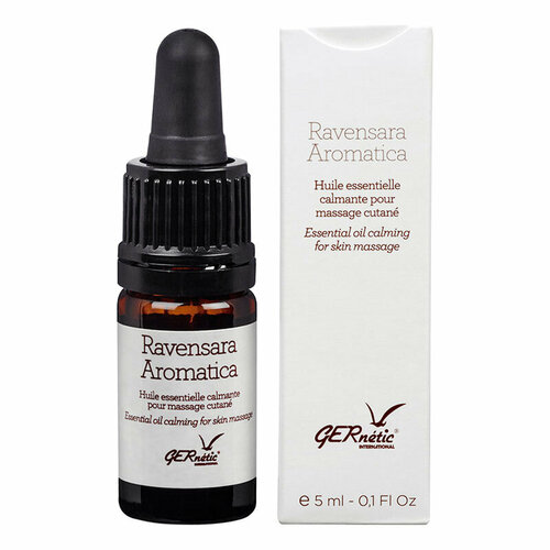 Эфирное масло равенсары Huile Essentielle Ravensara Aromatica GERnetic 5 мл