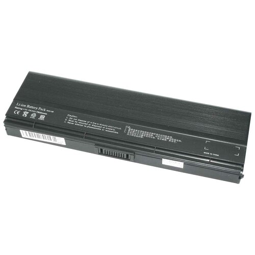 Аккумуляторная батарея (аккумулятор) A32-U6 для ноутбука ASUS U6 U6e U6s U6v, N20, Lamborgini VX3 7800mah черная
