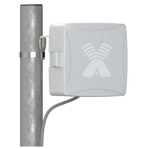 Направленная панельная WiFi-антенна AX-2410P, крепление на стену/трубостойку