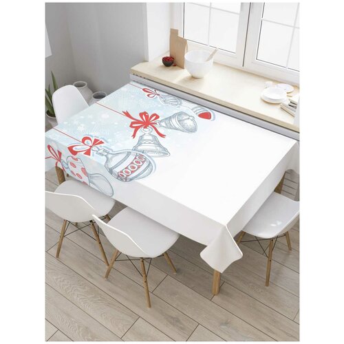 Скатерть прямоугольная JoyArty на кухонный стол "В каждом доме" из оксфорда, 120x145 см