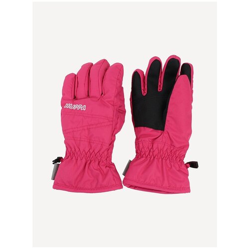 Перчатки  Huppa, размер 3, розовый, фуксия