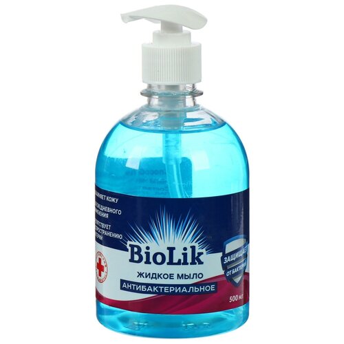 Антибактериальное жидкое мыло BioLik, 500 мл