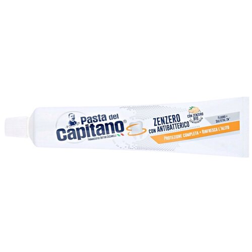 Pasta Del Capitano Total Protection & Fragrant Breath Ginger Зубная паста для комплексной защиты полости рта и светжести дыхания Имбирь 15 мл