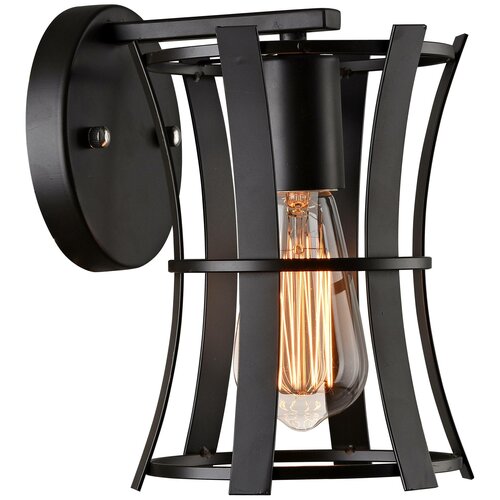 Настенный светильник Favourite Werk 1521-1W, E27, 40 Вт, цвет арматуры: коричневый