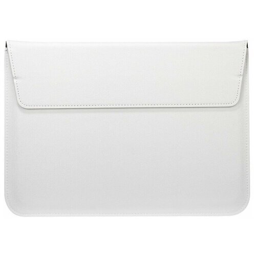 Чехол-конверт для Apple MacBook 15", экокожа, белый