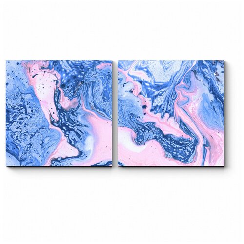 Модульная картина Закат над лазурным морем 190x95