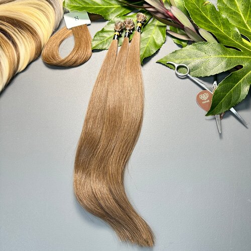 Волосы Belli Capelli славянские люкс на классической капсуле 30-35 см №8 (25 капсул)