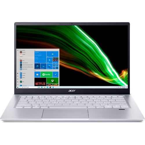 Ноутбук Acer Swift X SFX14-41G-R5NZ 14" FHD IPS/AMD Ryzen 5 5500U/8GB/512GB SSD/GeForce GTX 1650 4Gb/Win 10 Home/RUSKB/синий (NX. AU1ER.001)