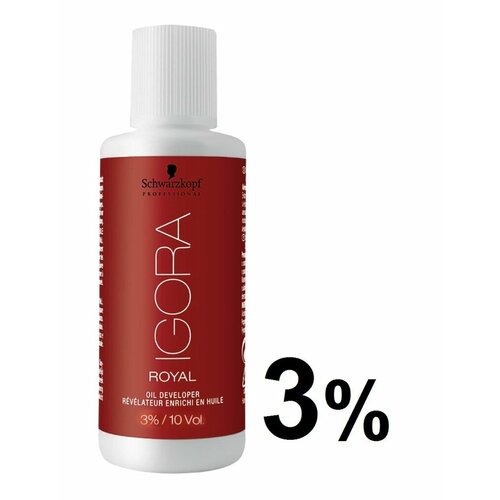 Schwarzkopf Igora Royal Окислитель (эмульсия, оксигент, оксид) 3% 60мл