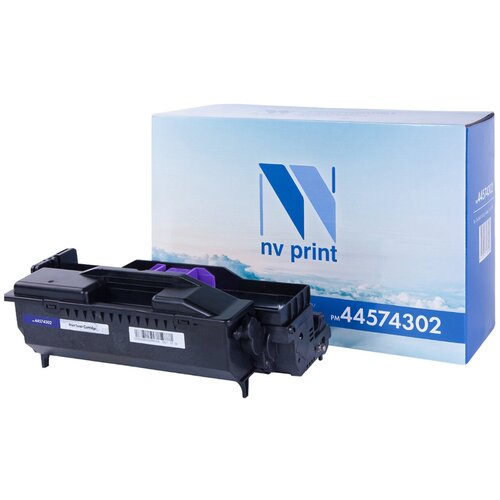 Картридж NV Print 44574302 для Oki, 25000 стр, черный