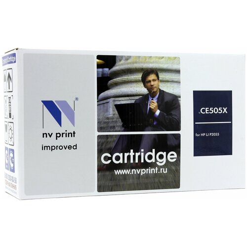 Картридж NV Print CE505X для HP, 6500 стр, черный