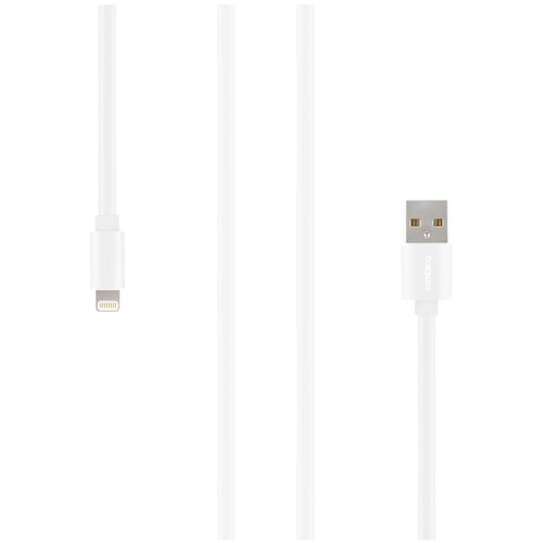 Кабель Rombica Digital USB - Lightning MFI (MR-01), 1 м, white