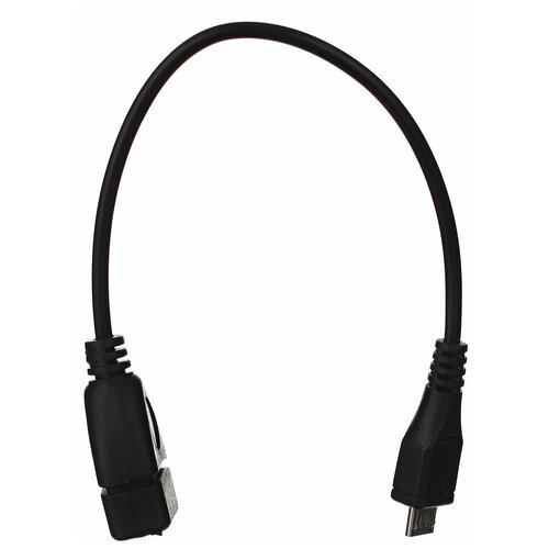 Переходник/адаптер VCOM USB - microUSB (CU280), 0.1 м, черный