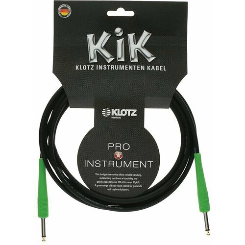Klotz KIKC3.0PP4 готовый инструментальный кабель