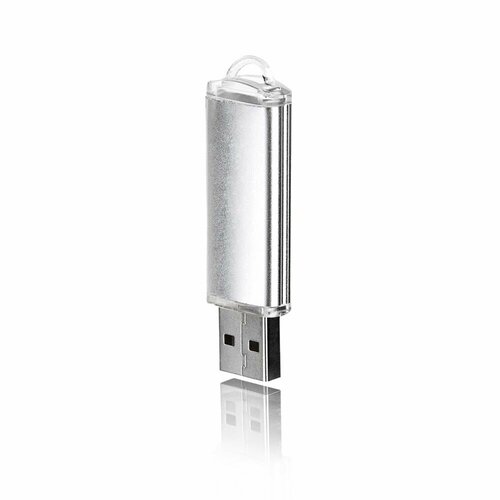 Флешка Simple, 16 ГБ, серебряная, USB 3.0, арт. F23