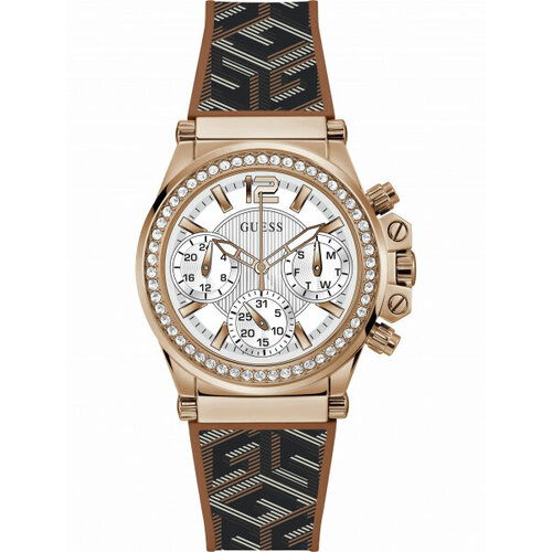 Наручные часы GUESS Sport GW0621L5, коричневый, золотой