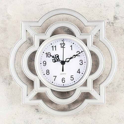 Часы настенные, серия: Интерьер, "Дайна", дискретный ход, 25х25 см часы интерьерные