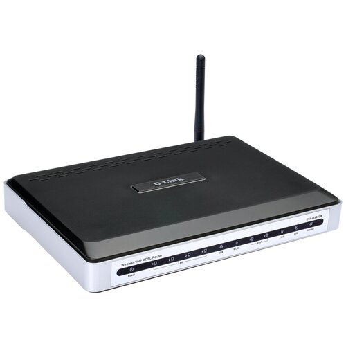 Wi-Fi D-Link DVA-G3672B, черно-белый