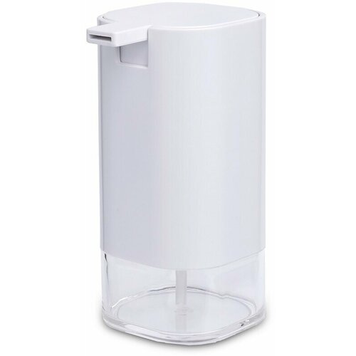 Дозатор для жидкого мыла Primanova D-20600 KLAR, цвет белый, материал пластик, настольный, объем 250 мл, размер 7,5x10x16 см