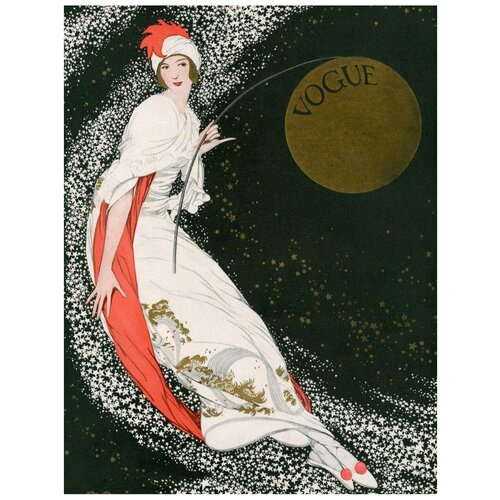 Постер / Плакат / Картина Vogue - Лунная ночь 90х120 см в подарочном тубусе